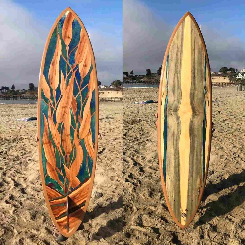 Surfboards Made From Reclaimed Wood - Karmactive