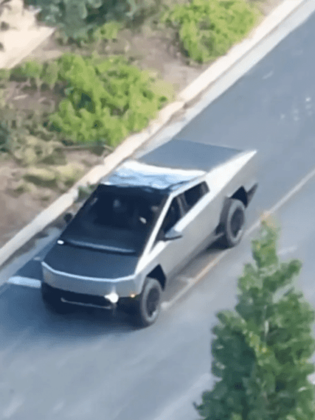 Latest Sighting of Cybertruck Prototype Shows New Tonneau Cover and ...