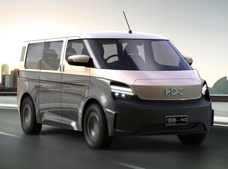 H2X Global and KTM Technologies Unveil a Hydrogen Van Prototype That's ...