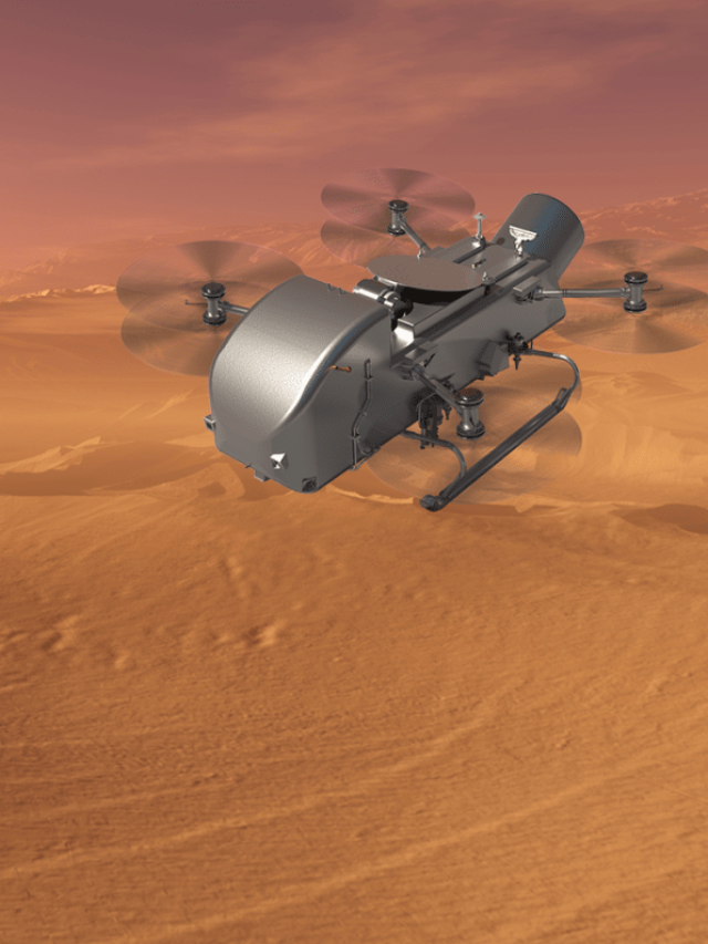 NASA's Dragonfly Rotorcraft Tests its Wings in Subsonic Tunnel Ahead of ...