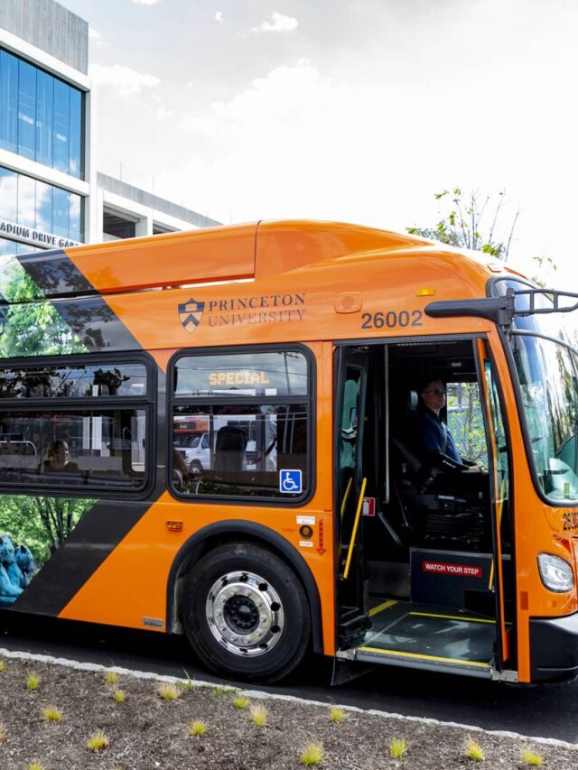 Princeton University Charges Ahead with Full Electric Bus Fleet for ...