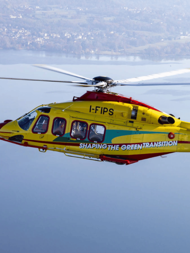 Helicopter History Made: First SAF-Only Flight with AW139 and Pratt ...