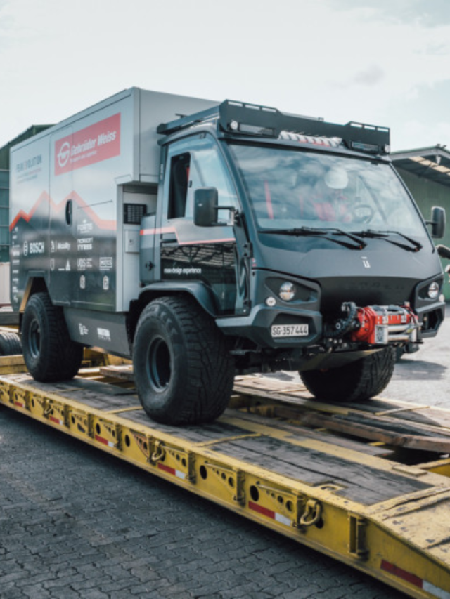 Swiss Solar Truck Achieves Record-Breaking Ascent on World's Highest ...
