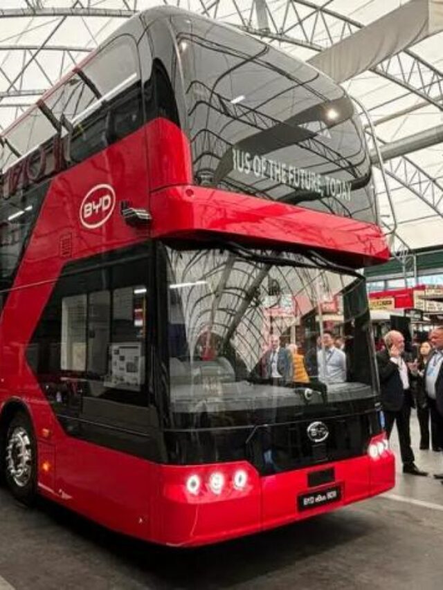 BYD BD11: London's New Cost-Effective Double-Decker with 400-Mile Range ...