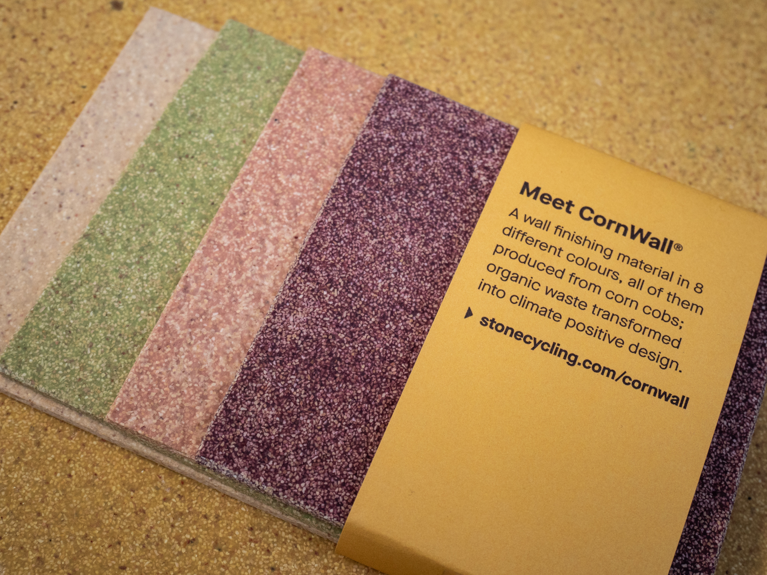 StoneCycling Transforms Corn Cob Waste, Construction Debris, and More ...