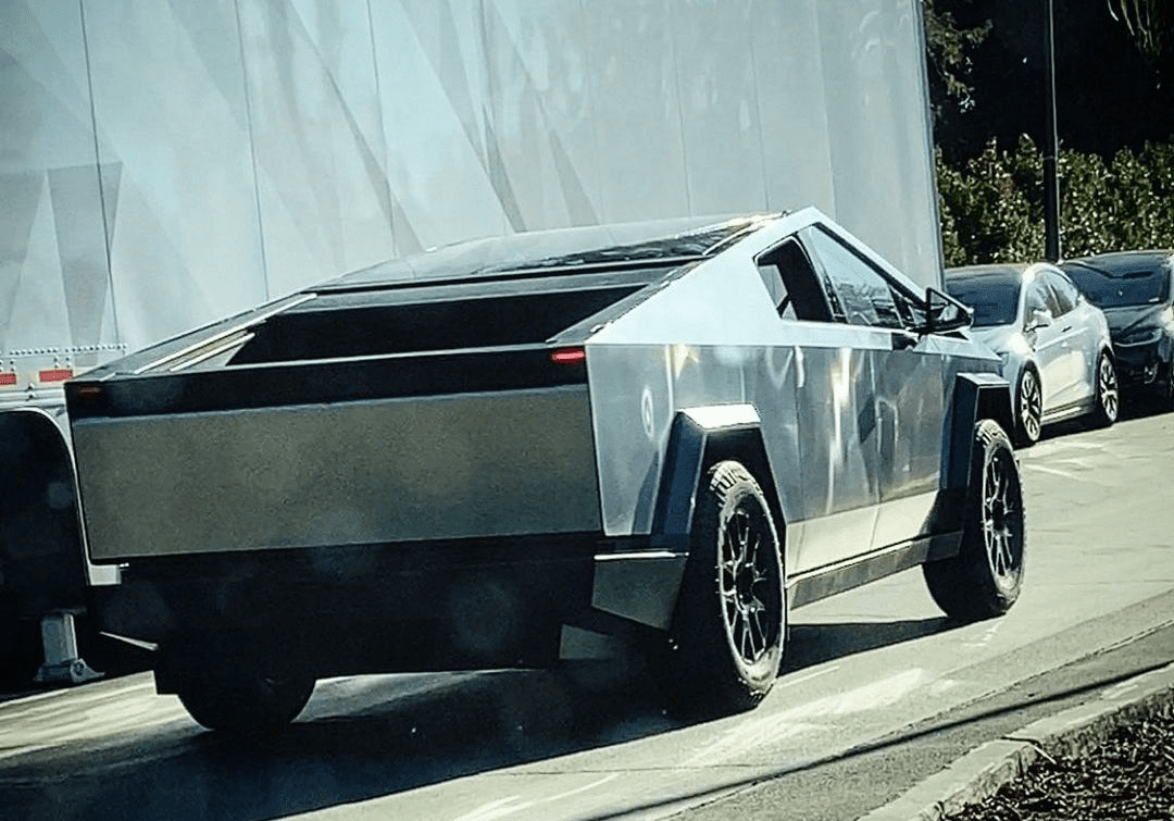 Tesla Cybertruck Prototype Captured During Road Testing - Karmactive