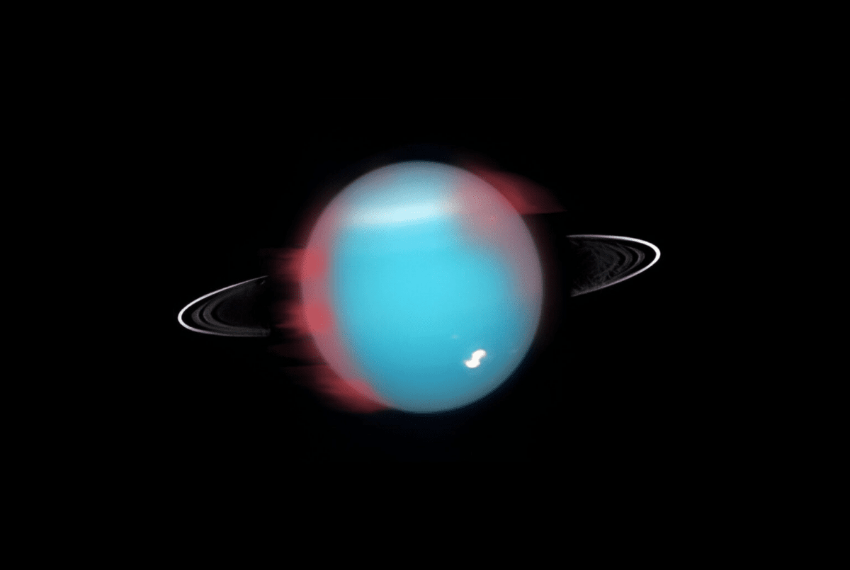 Keck II Telescope’s Cosmic Glimpse: Uranus’s Infrared Aurora Discovery ...