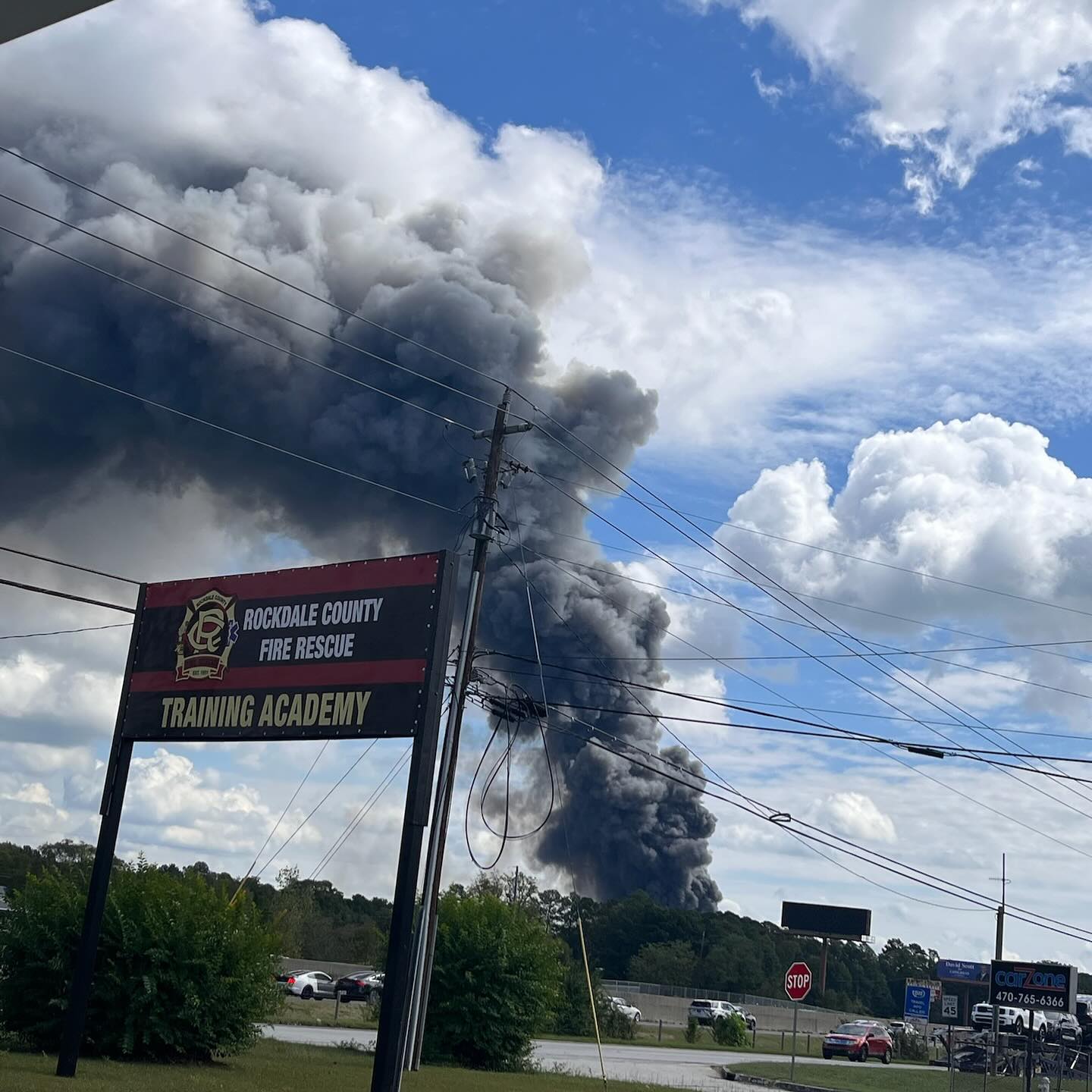 Massive BioLab Fire in Rockdale County, Georgia: Chemical Fire Sparks ...