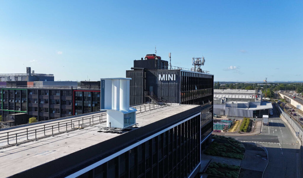 BMW Installs UK’s First ‘Motionless’ Wind System by Aeromine: How It ...