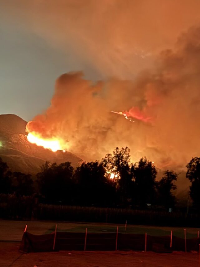 Trabuco Canyon Airport Fire Grows to 5,432 Acres in Orange County ...