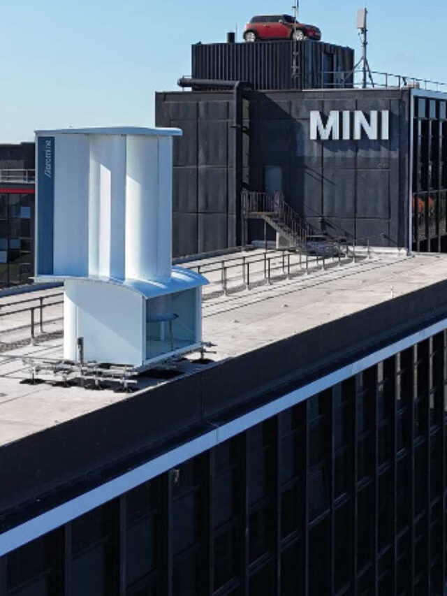 BMW Installs UK’s First ‘Motionless’ Wind System by Aeromine: How It ...