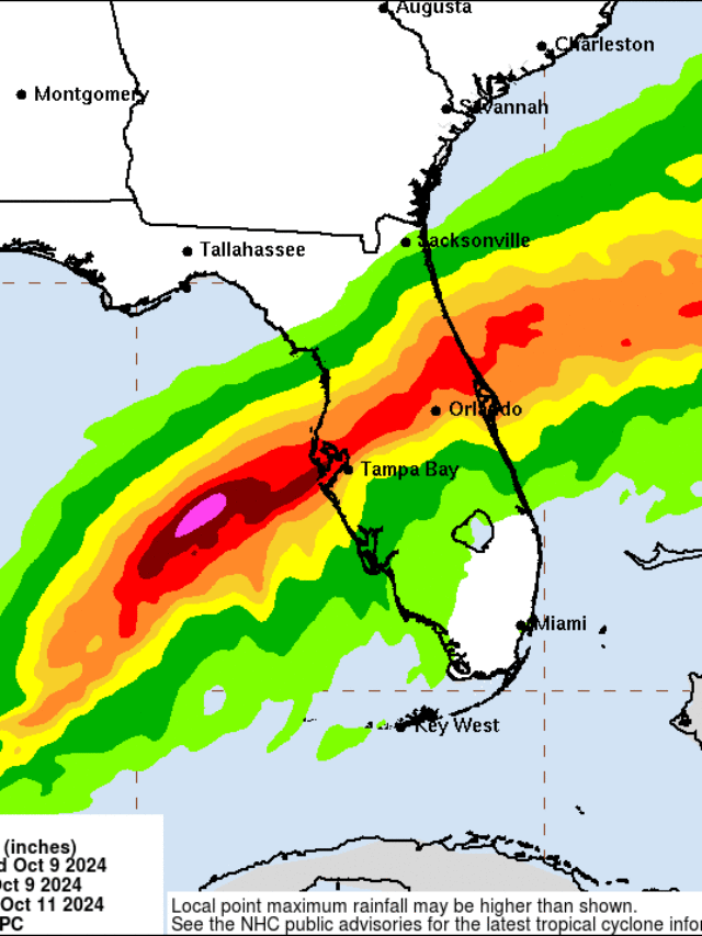 Hurricane Milton Targets Florida: Category 5 Storm with 165 MPH Winds ...
