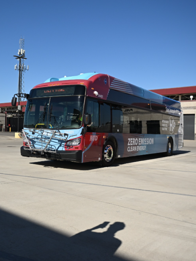 San Joaquin’s 5 New Hydrogen Buses with 300-Mile Range Debut, Pushing ...