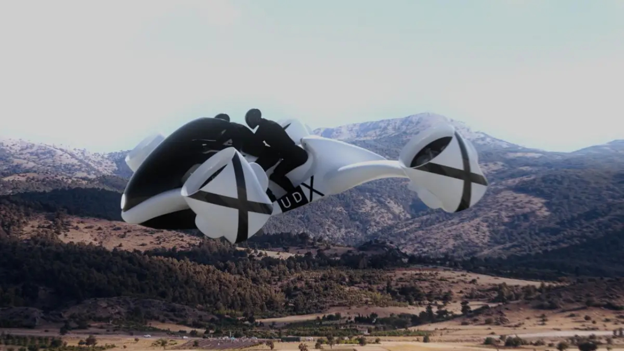 UDX Airwolf Electric Hoverbike Hits 142 mph with 25-Minute Flight—Is Personal Air Travel for ...