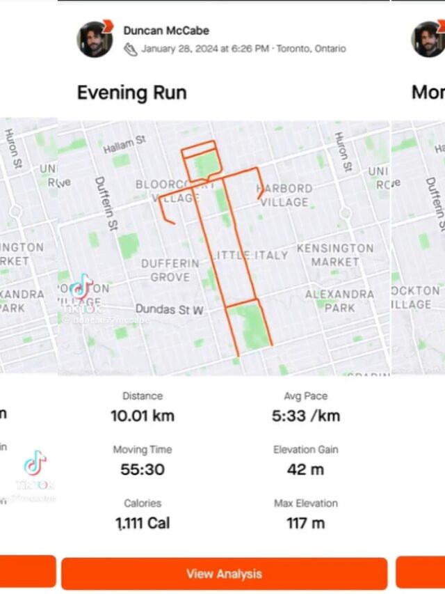 Toronto Runner’s 700 KM GPS Animation Hits 25 Million Views - Karmactive