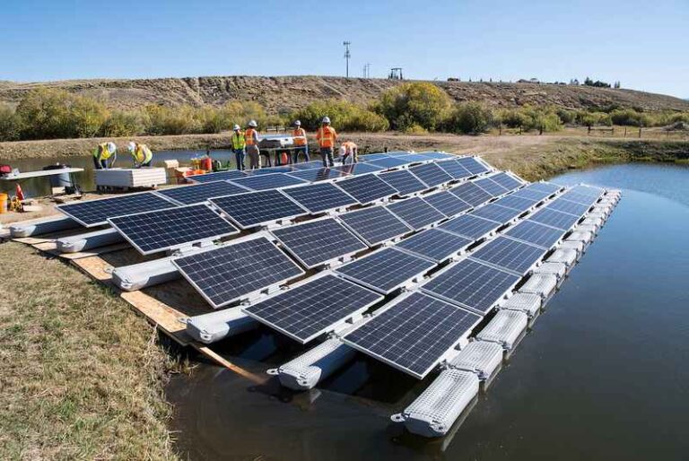 Floating Solar Panels Could Power 25% Northeast Energy But Spike Pond ...