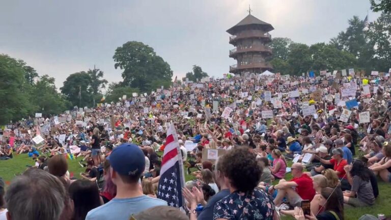 No Kings Protest Turns Deadly: 10,000 Marchers Flee as Peacekeeper ...