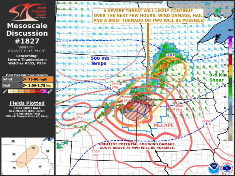 Iowa Storm Unleashes 92 MPH Winds, Leaving 32,700 Without Power as ...